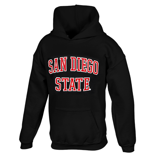 Shop Aztecs - Youth San Diego State Hooded Sweatshirt