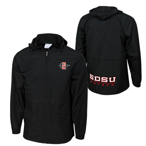 Shop Aztecs - SD Spear SDSU Aztecs Full Zip Water Resistant Jacket