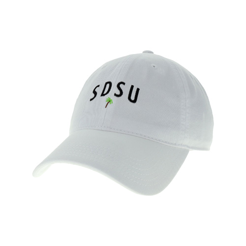 shopaztecs - Adjustable Cap SDSU Over Palm Tree