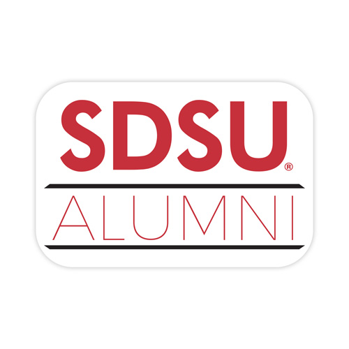 shopaztecs - Magnet SDSU O/ Line O/ Alumni