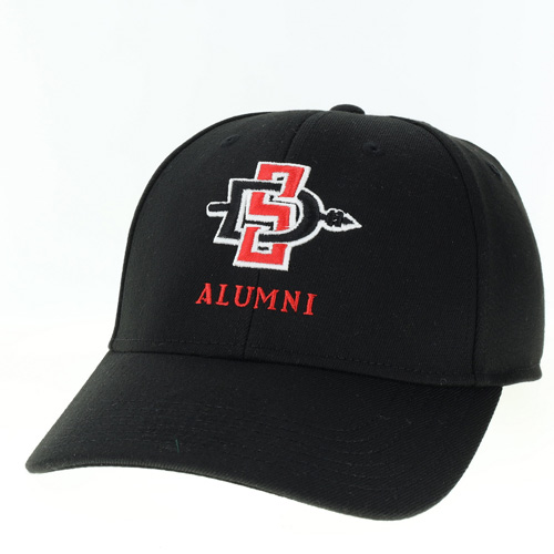 Shop Aztecs - Snapback Cap With SD Interlock Over Alumni