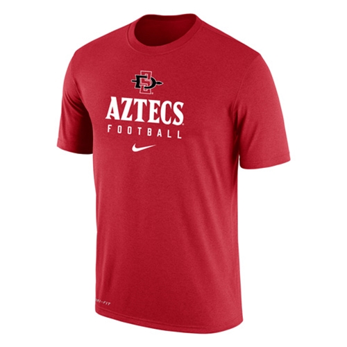 shopaztecs - 2023 Nike Sideline Dri-Fit Cotton Team Issue Tee Aztecs ...