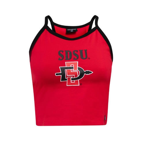 Shop Aztecs - Retro Tank SDSU Over SD Interlock