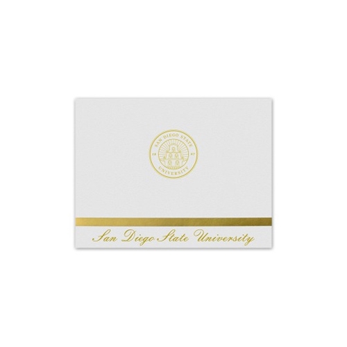 Shop Aztecs - 10 Pack Fill In the Blank SDSU Seal Graduation Announcements
