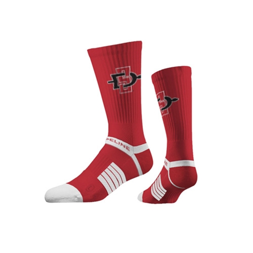 Shop Aztecs - Knit Crew Length Sock SD Interlock