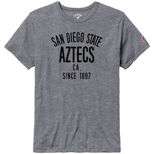 Shop Aztecs - Tri Blend Vintage Tee San Diego State Aztecs CA 1897