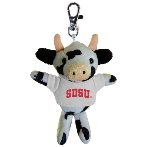 Shop Aztecs - SDSU Plush Cow Keytag