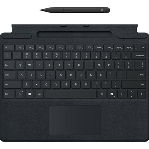 Shop Aztecs - Microsoft Surface Pro 10 Keyboard + Slim Pen Bundle - Black