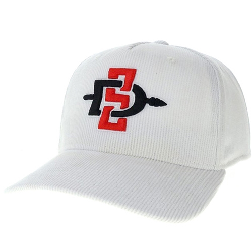 Shop Aztecs - Corduroy Snapback Cap with SD Interlock