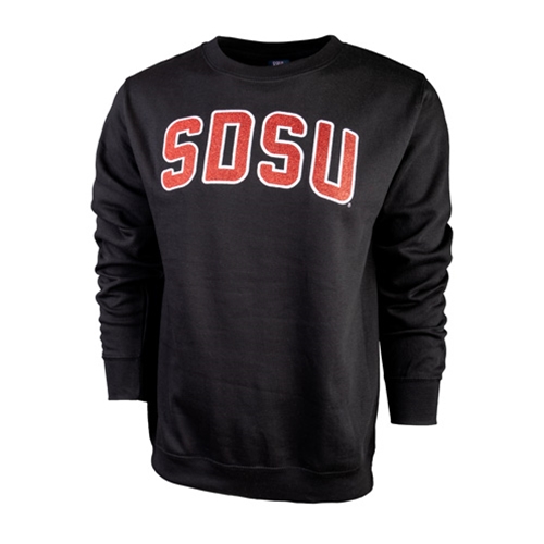 Shop Aztecs - Fundamental Glitter SDSU Crewneck