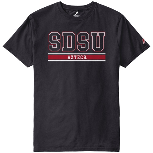 Shop Aztecs - Open Outline SDSU over Aztecs in Stripe
