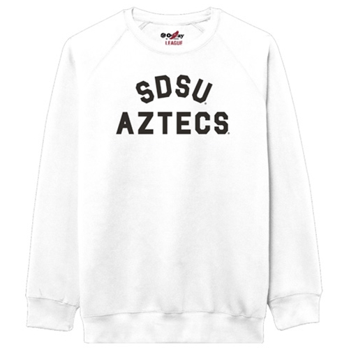 Shop Aztecs - Essential Crew with Sewn On SDSU Aztecs