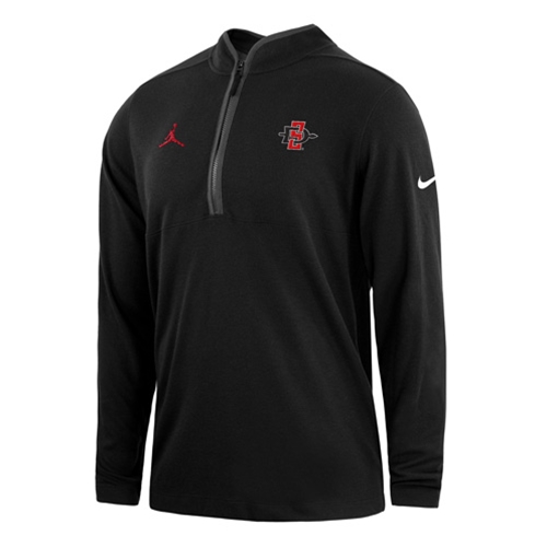 Shop Aztecs - Nike Jordan Dri-Fit 1/4 Zip SD Interlock and Jumpman