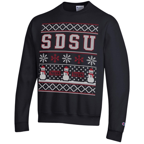 Shop Aztecs - SDSU AZTECS Ugly Crewneck Sweatshirt