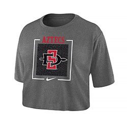 Shop Aztecs - Women's Nike Aztecs Crop Tee
