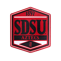 shopaztecs - SDSU Aztecs Hexagon Decal