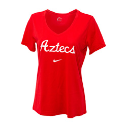 Shop Aztecs - Womens Nike Aztecs V-Neck Tee