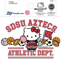 Shop Aztecs - Hello Kitty Decal - All Sports